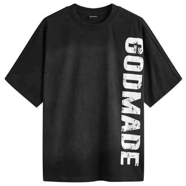 GOD MADE Side Logo T-shirt - Black