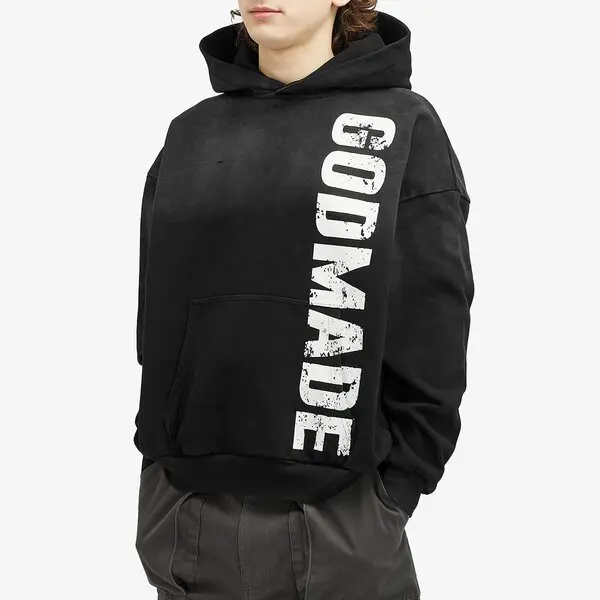 GOD MADE Logo Hoodie