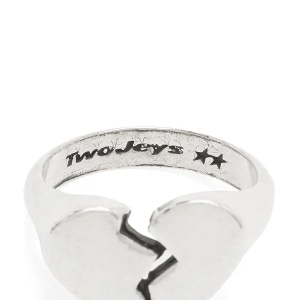 TWOJEYS Broken Heart Ring