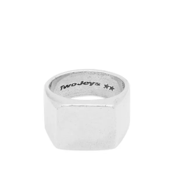 TWOJEYS Squared Ring - Silver