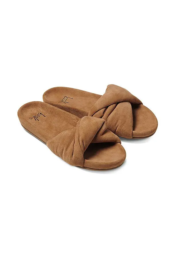Beek Tesia Slide Sandals - Brown