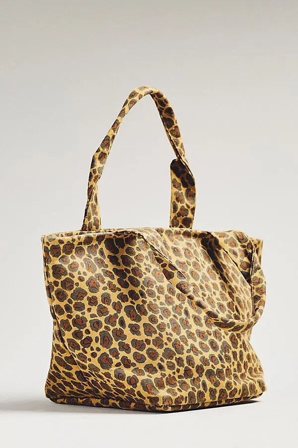 SZ BLOCKPRINTS Lisbon Tote - Leopard