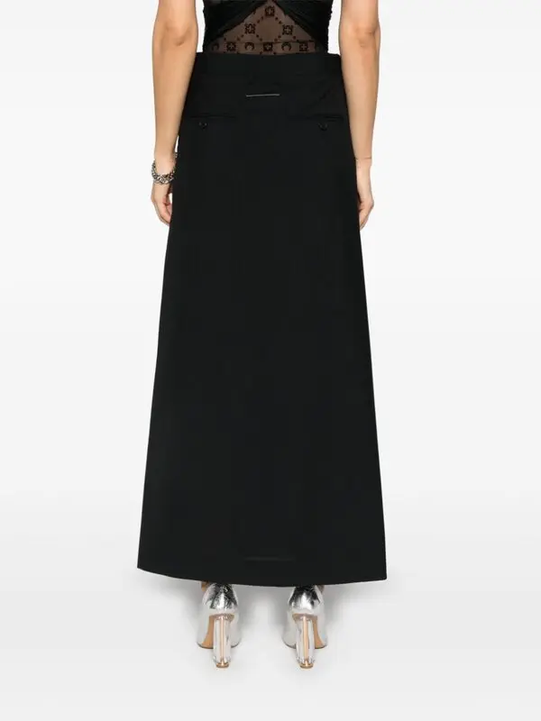 MAISON MARGIELA Wool Wrap Skirt