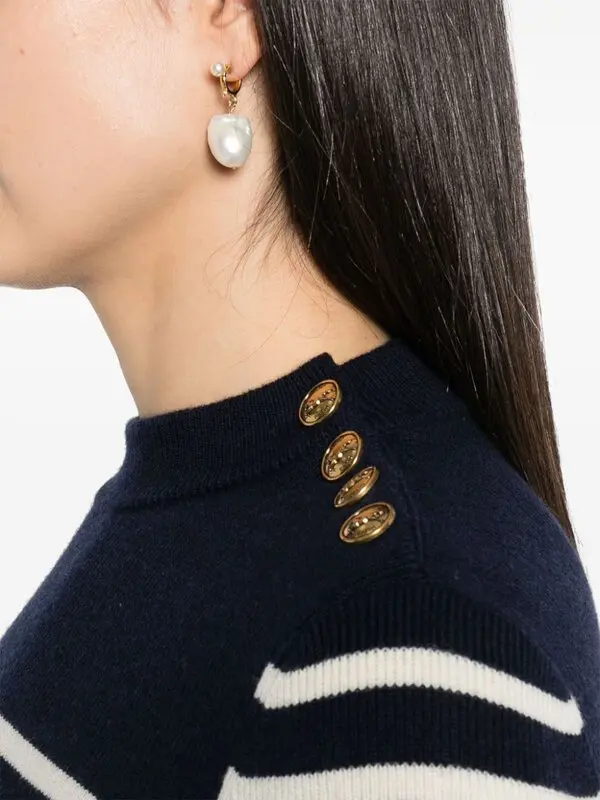 Chloé Striped Sweater - Blue