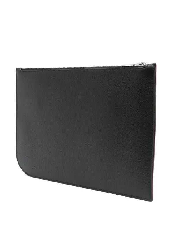 Alexander McQueen Logo Clutch - Black