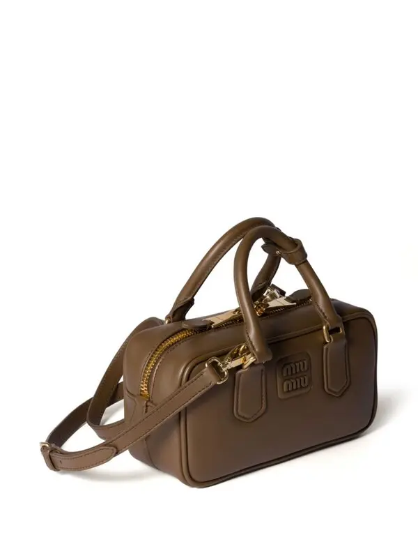 Miu Miu Arcadie Leather Bag - Green
