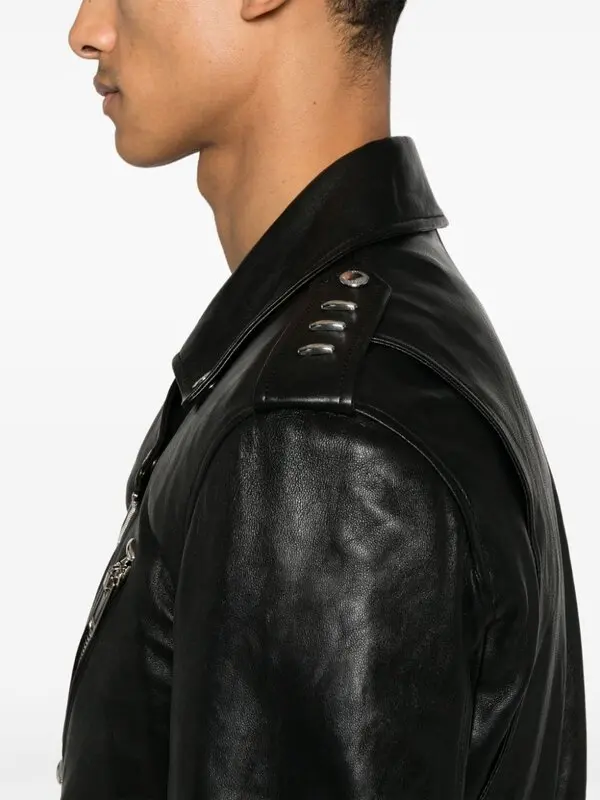 Alexander McQueen Leather Biker Jacket