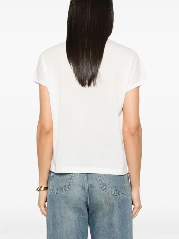 Khaite Devra T-shirt - Neutrals