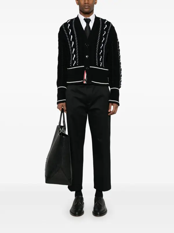 Thom Browne Twill-utility Tailored Trousers