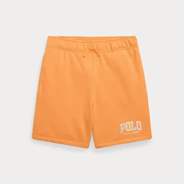 Ralph Lauren Logo French Terry Short - Key West Orange