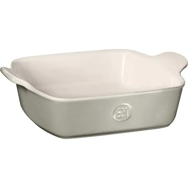 EMILE HENRY Hr Modern Classics Square Baking Dish - Pearl Gray