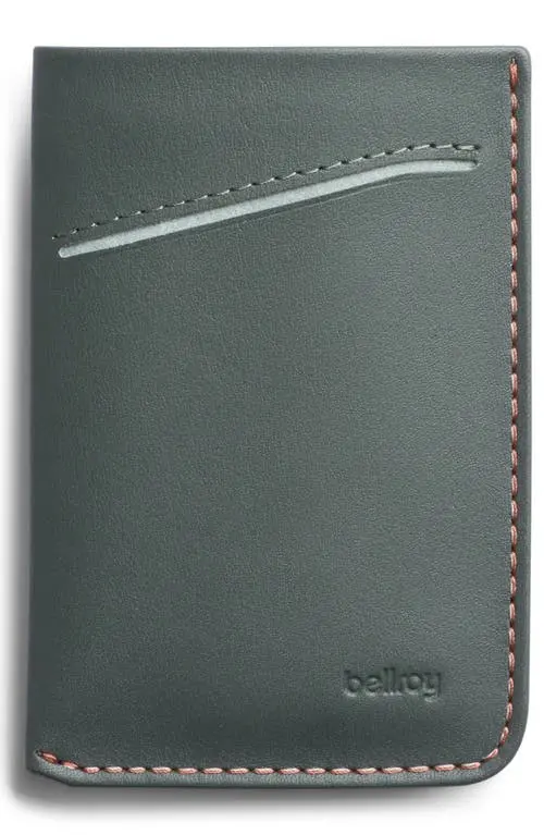 Bellroy Leather Card Case - Everglade