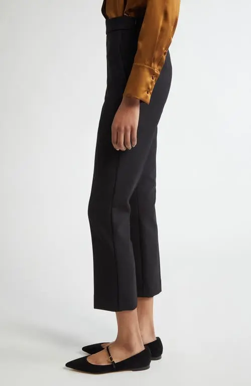 Max Mara Nepeta Virgin Wool Flare Leg Trousers