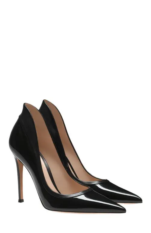 GIANVITO ROSSI Tuxedo Pumps - Black
