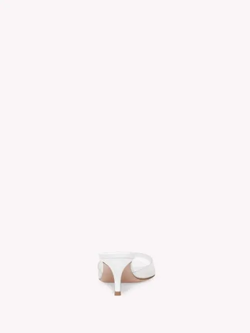 GIANVITO ROSSI Elle 55 Mules - White