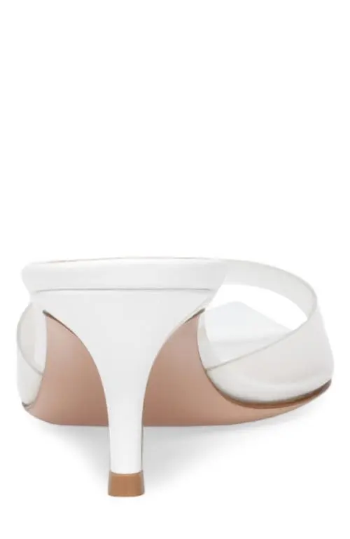 GIANVITO ROSSI Elle 55 Mules - White