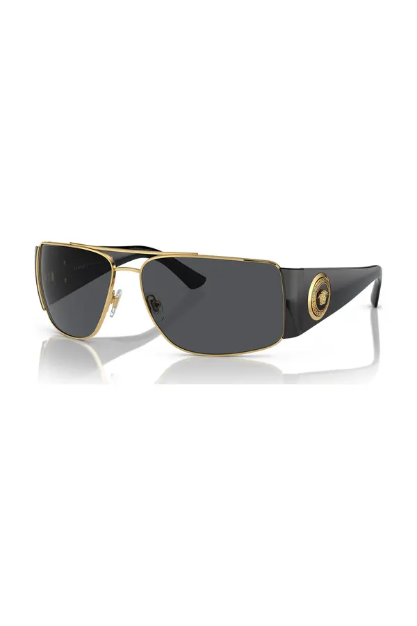 Versace Rectangle Sunglasses With Adjustable Nosepads