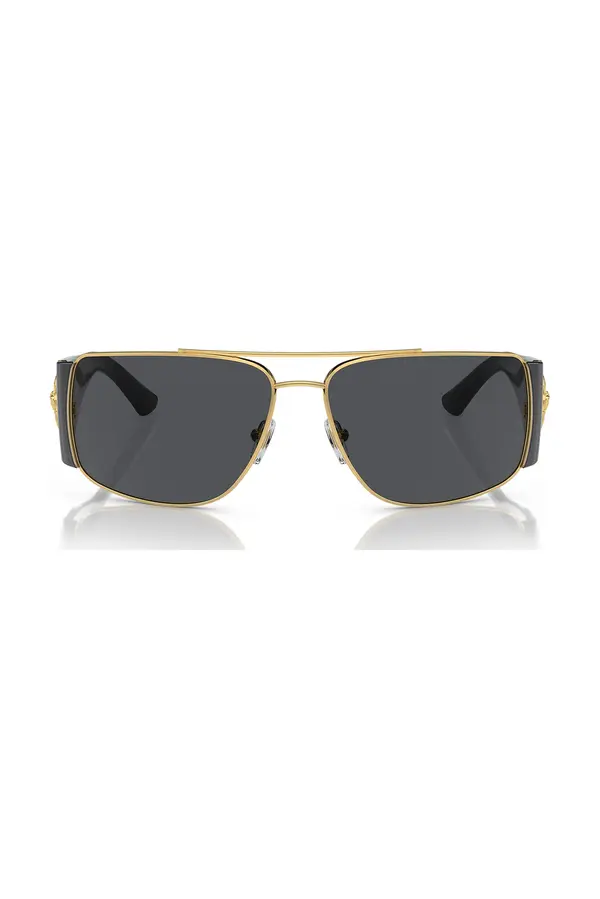 Versace Rectangle Sunglasses With Adjustable Nosepads