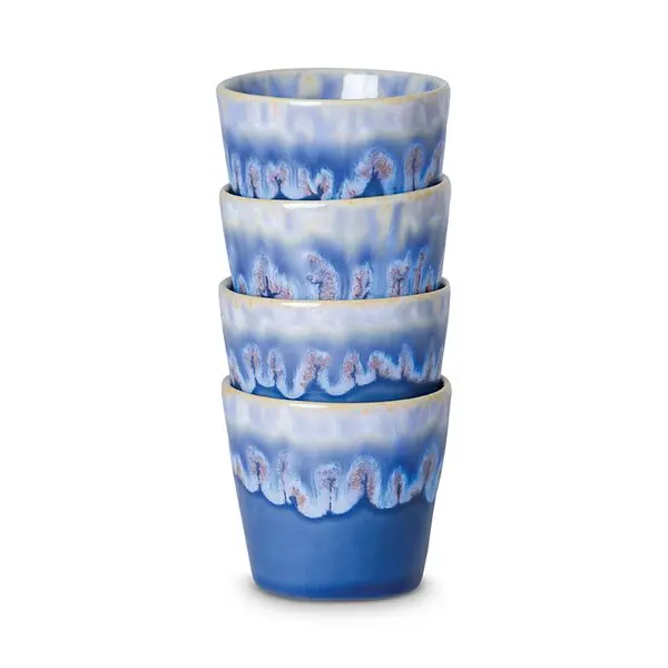 COSTA NOVA Grespresso Espresso Cups, Set Of 8 - Denim