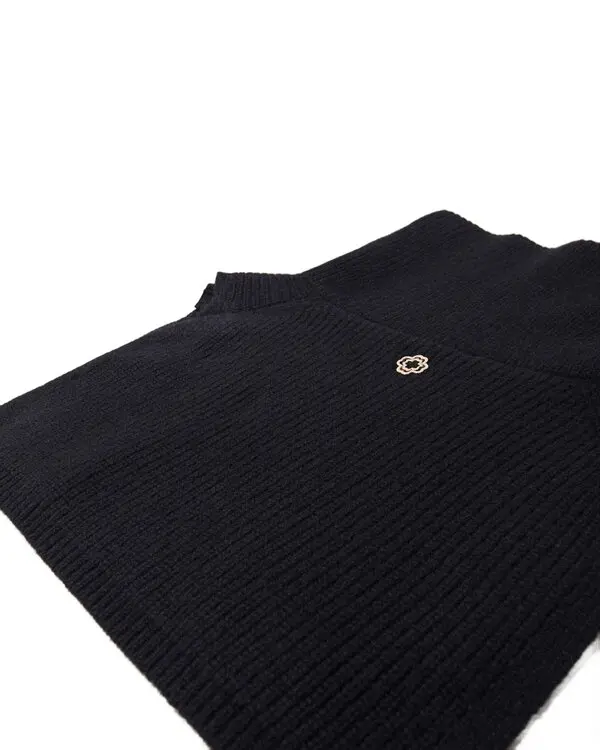 Maje Wool & Cashmere Collar Wrap