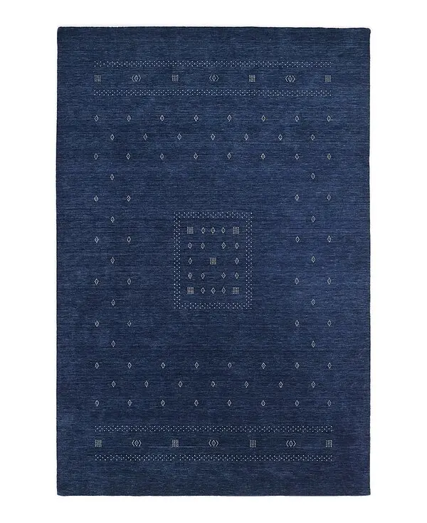 TIMELESS RUG DESIGNS Gabbeh Simi Area Rug, 3' X 5 - Blue