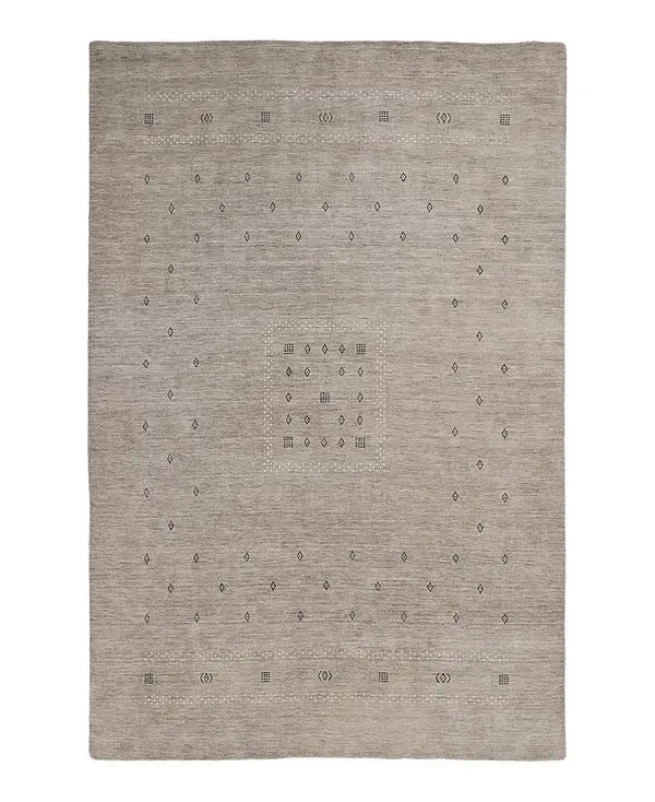 TIMELESS RUG DESIGNS Gabbeh Simi Area Rug, 9' X 12 - Brown