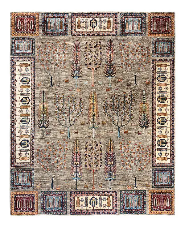 Bloomingdale'S Tribal M1999 Area Rug, 8'4 X 10'4 - Brown