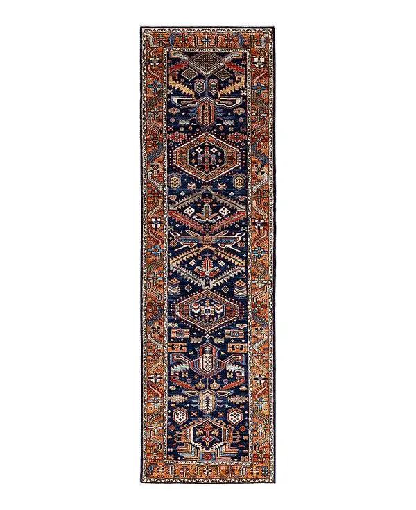 Bloomingdale'S Serapi M1999 Runner Area Rug, 2'9 X 9'10 - Blue
