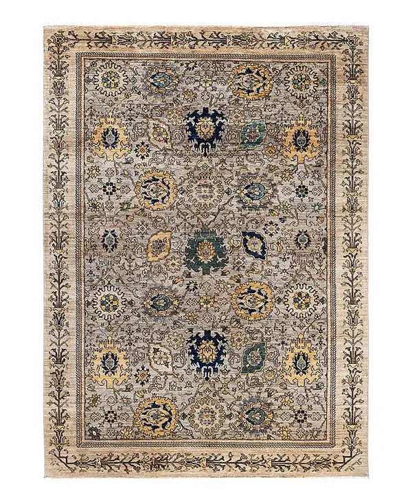 Bloomingdale'S Serapi M1999 Area Rug, 6'9 X 9'5 - Gray