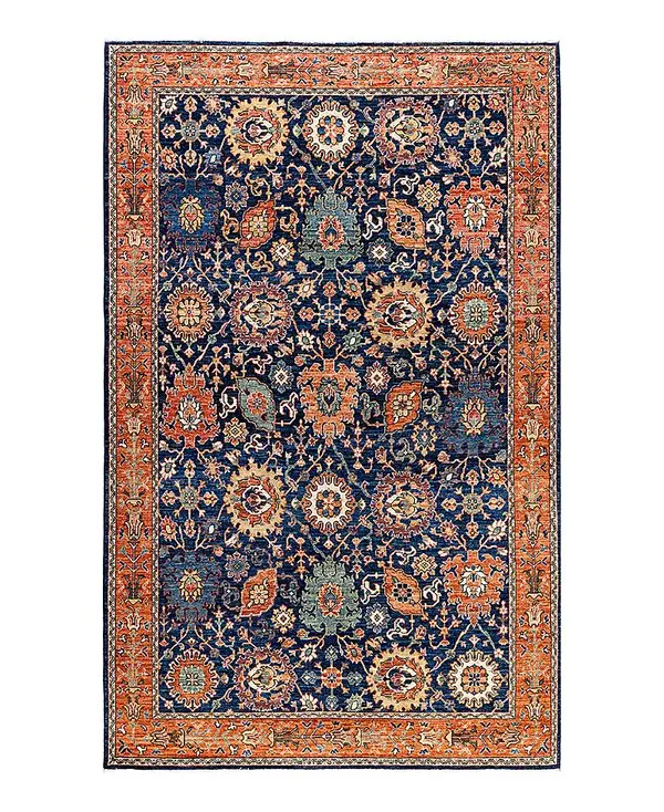 Bloomingdale'S Serapi M1999 Area Rug, 5'9 X 9'4 - Blue