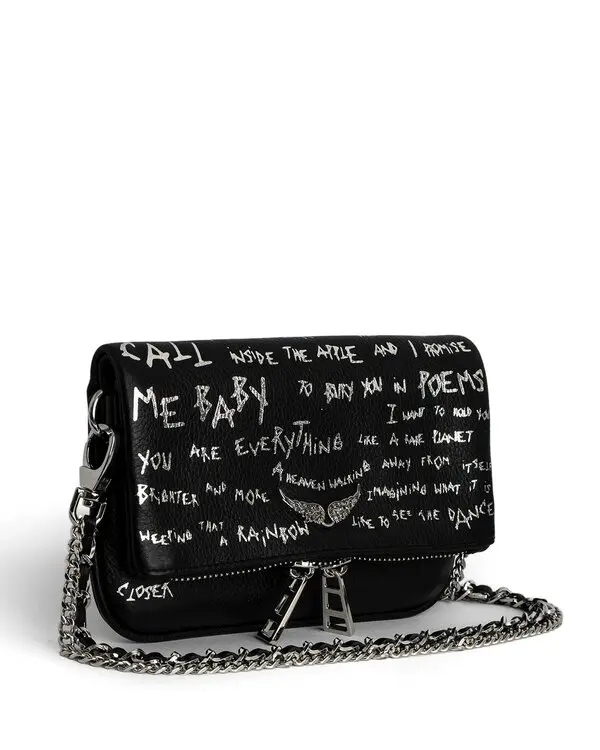 Zadig&Voltaire Rock Nano Graffiti Bag