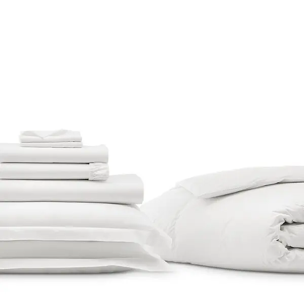 BOLL & BRANCH Signature Down Alternative Duvet Bundle, King/cal King - White