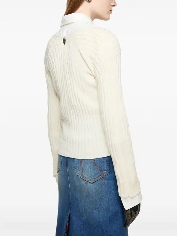 Acne Studios Cotton Cardigan - Neutrals