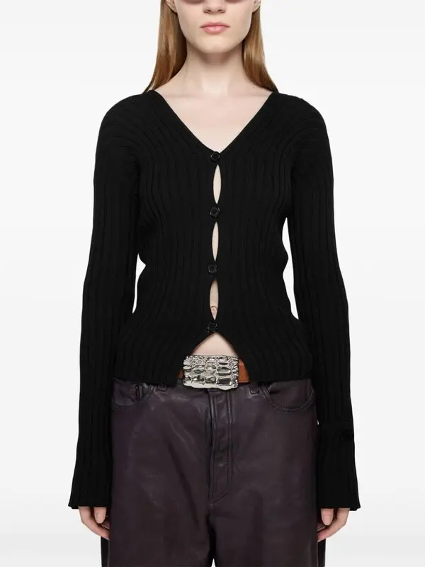 Acne Studios Button-up Cardigan - Black