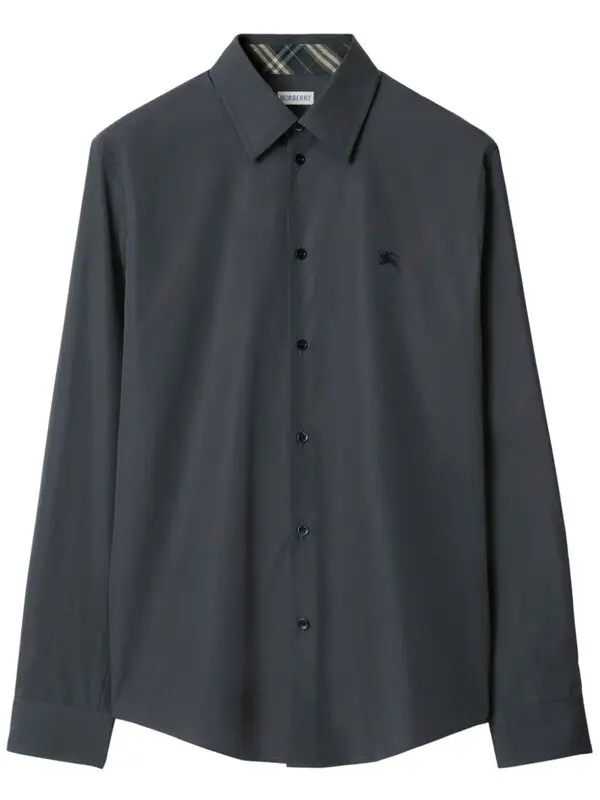 Burberry Cotton Shirt - Grey