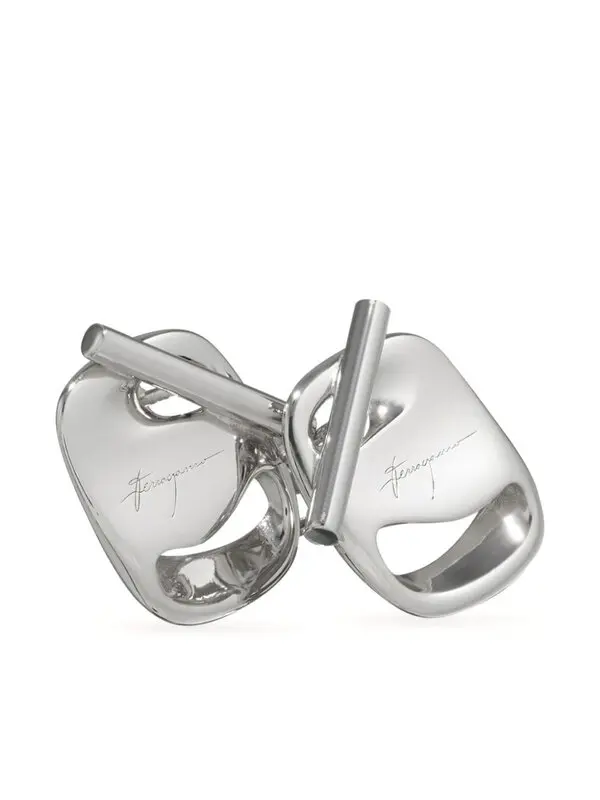 FERRAGAMO Vara Stud Earrings