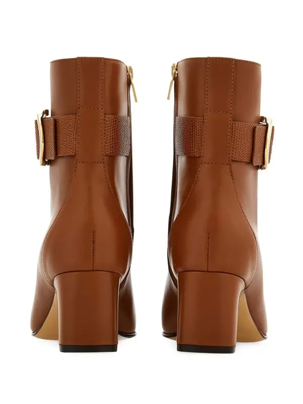 FERRAGAMO Gancini Ankle Boots