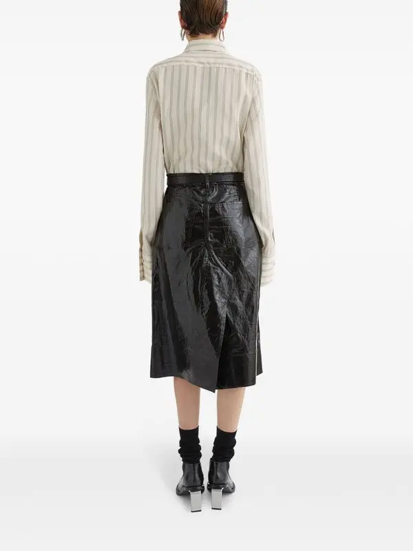 JIL SANDER Striped Shirt - Neutrals