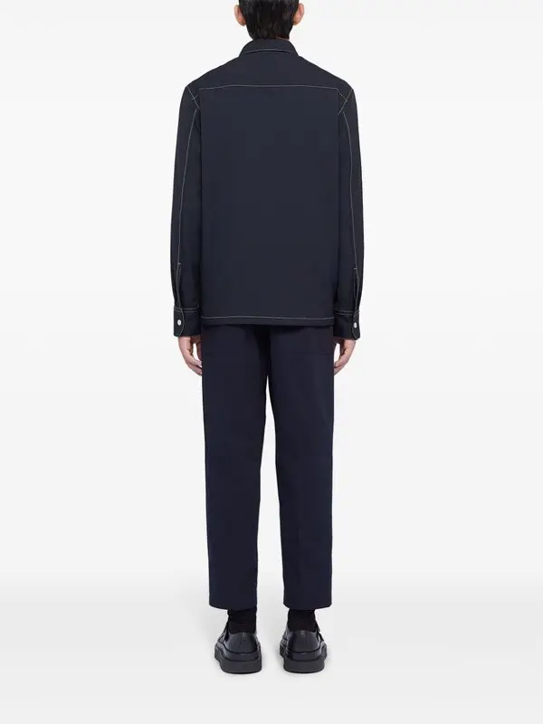 JIL SANDER Tapered Trousers - Blue