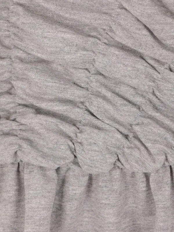 Cecilie Bahnsen Ruched T-shirt - Grey