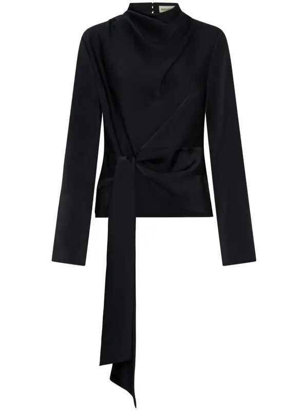 NICHOLAS Sada Top - Black