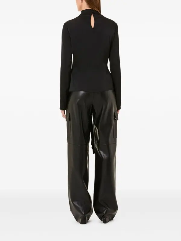 NICHOLAS Sada Top - Black
