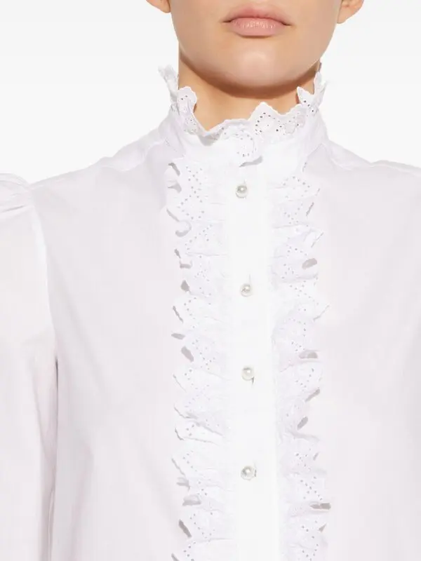 Emilio Pucci Ruffled Cotton Shirt