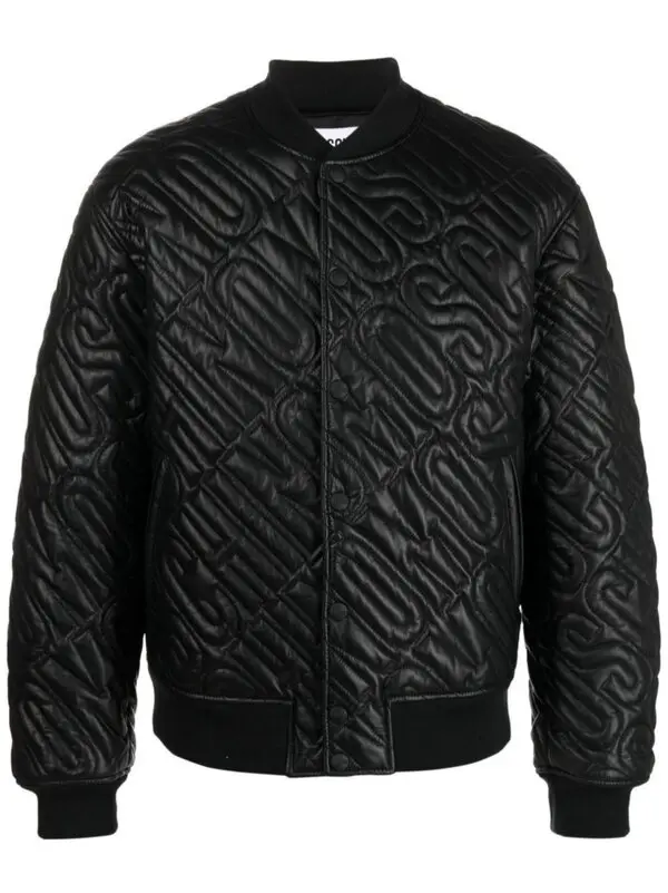 Moschino Embossed Bomber Jacket