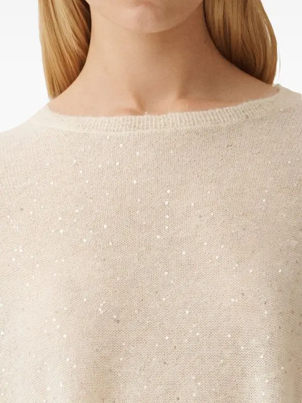 Fabiana Filippi Sequin-embellished Cape