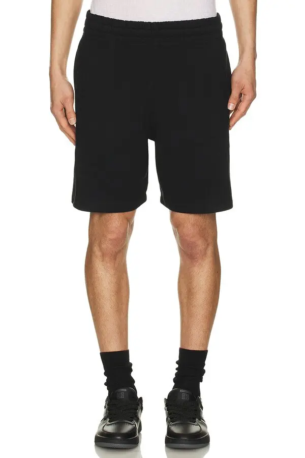 Burberry Shorts With Check Label