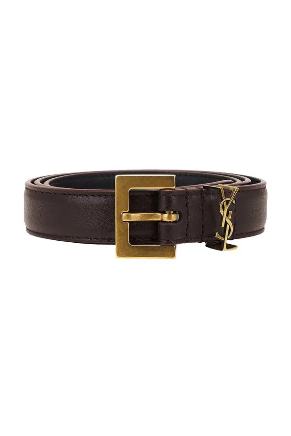 Saint Laurent Leather Belt