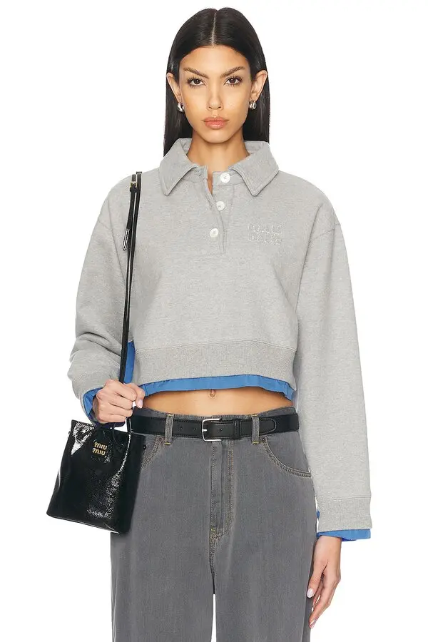 Miu Miu Polo Sweatshirt