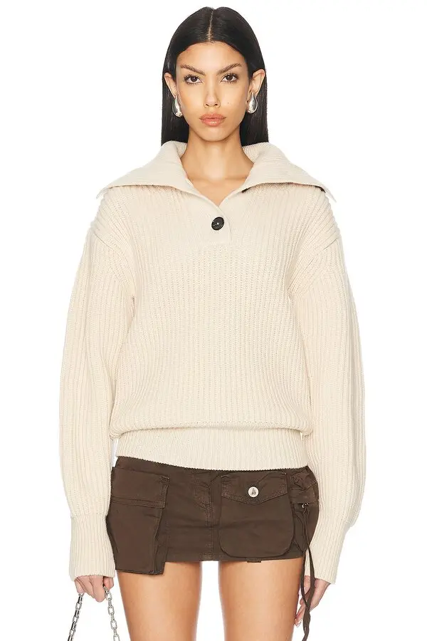 Alexander McQueen Funnel Neck Jumper