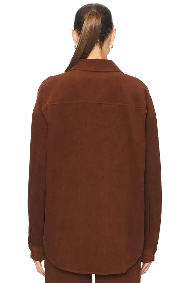 WAO Oversized Corduroy Shirt